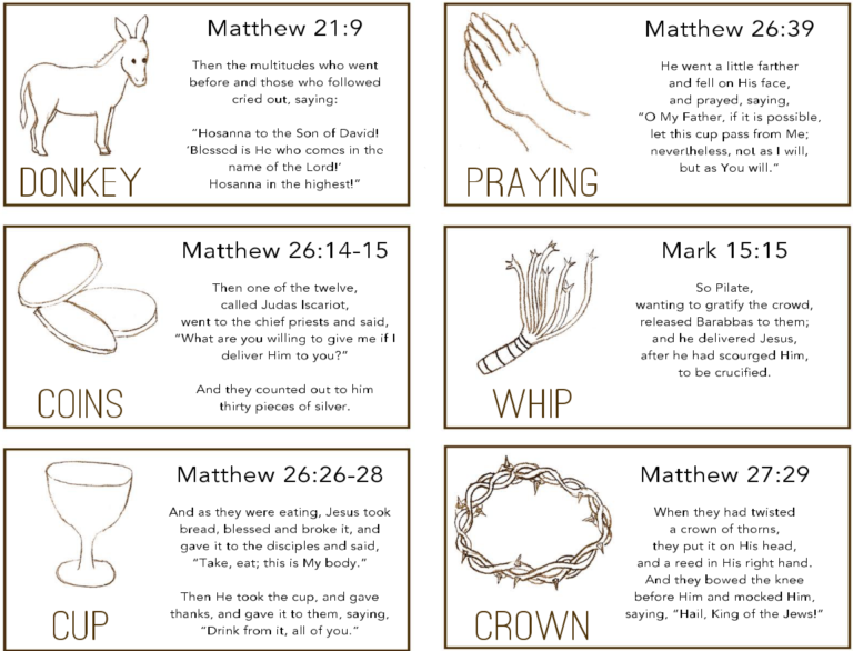 DIY Resurrection Eggs & Easter Storybook Printable - Blogging Gramma